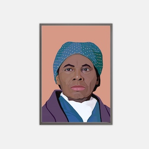 Harriet Tubman Poster Print, Harriet Tubman American Abolitionist ...