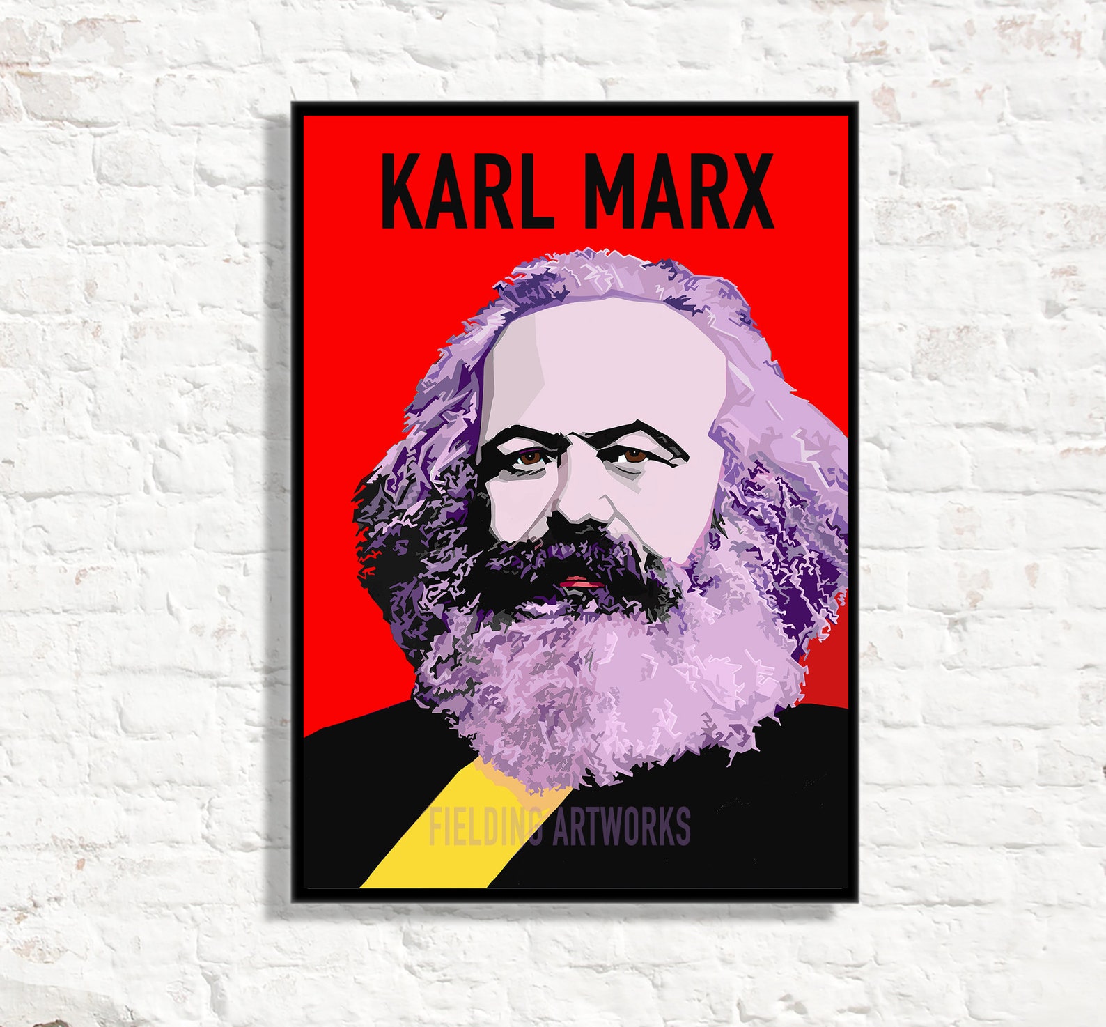 Karl Marx Poster Marx Print Philosophy Artwork Political - Etsy España