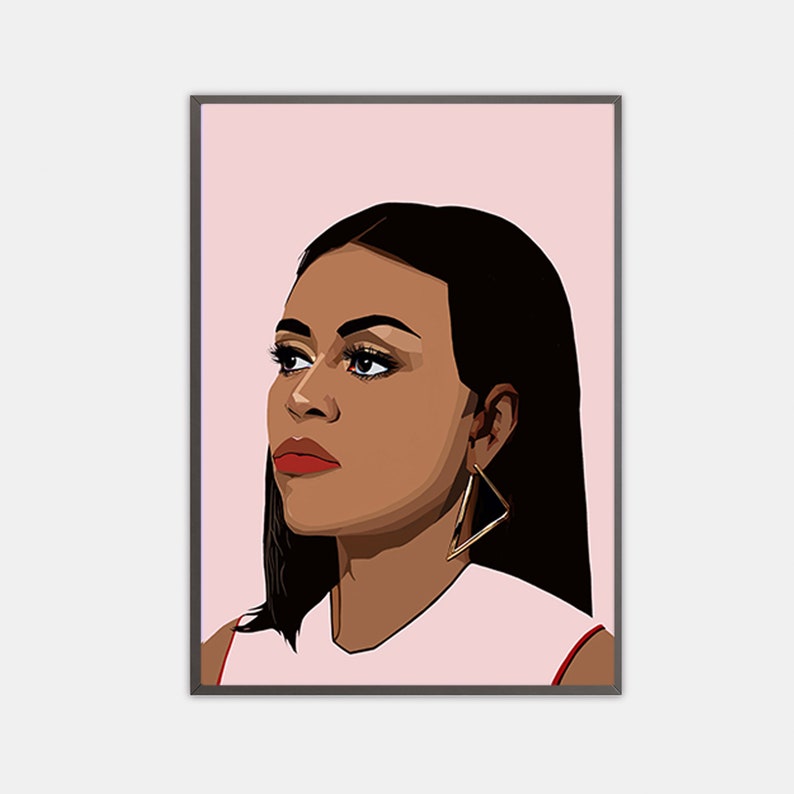 Michelle Obama Poster First Lady Obama Print Office Wall - Etsy