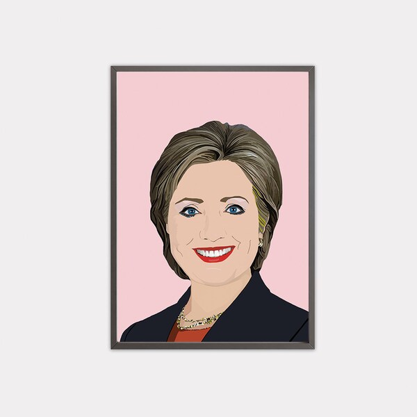 Hillary Clinton Art - Etsy