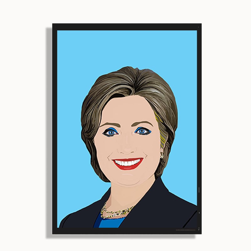 Hillary Clinton Art - Etsy