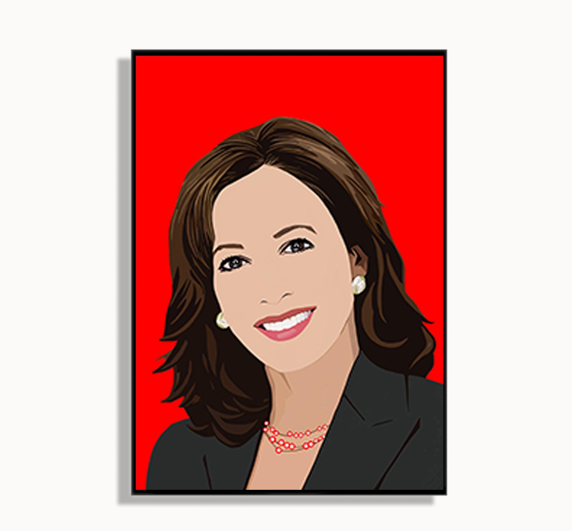 Kamala Harris Print, Feminist Office Wall Art, Ladies of Leadership ...