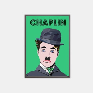 Charlie Chaplin Poster, Groucho Marx Print, Buster Keaton Print, SET OF ...