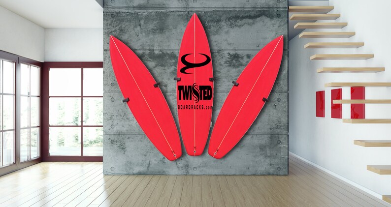 Vertical Carved aloha Wall Display Storage Racks - Etsy