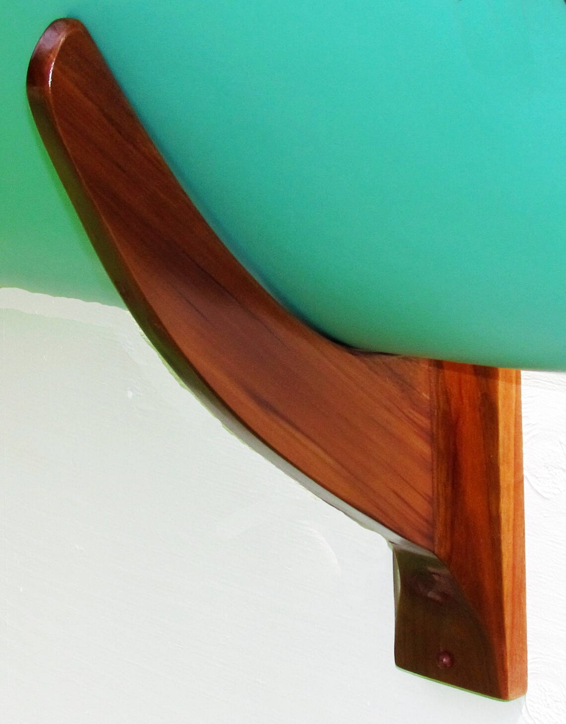 Long Board Surfboard Wall Storage Display Racks Solid Teak - Etsy