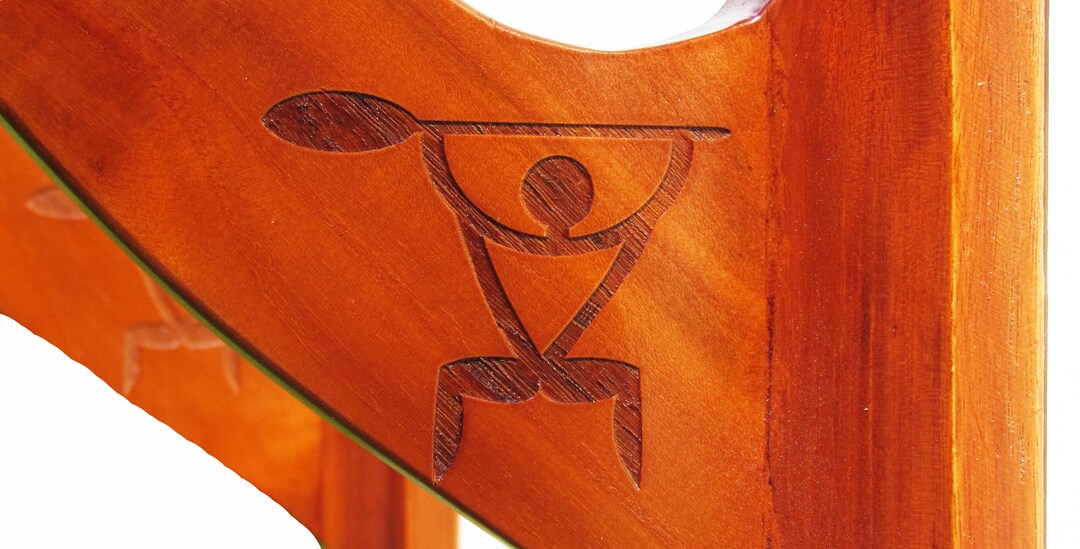 Stand up Paddle SUP Surfboard Wall Storage Display Racks Carved Ancient ...