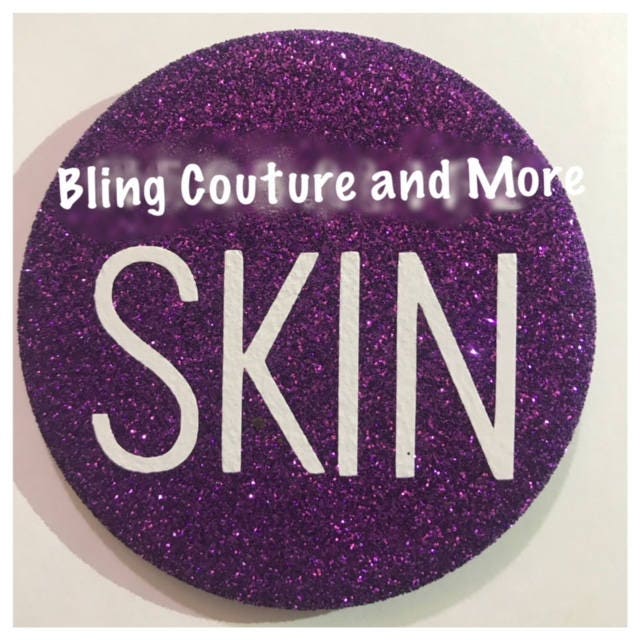 GLITTER Button Size 2.5 SKIN - Etsy