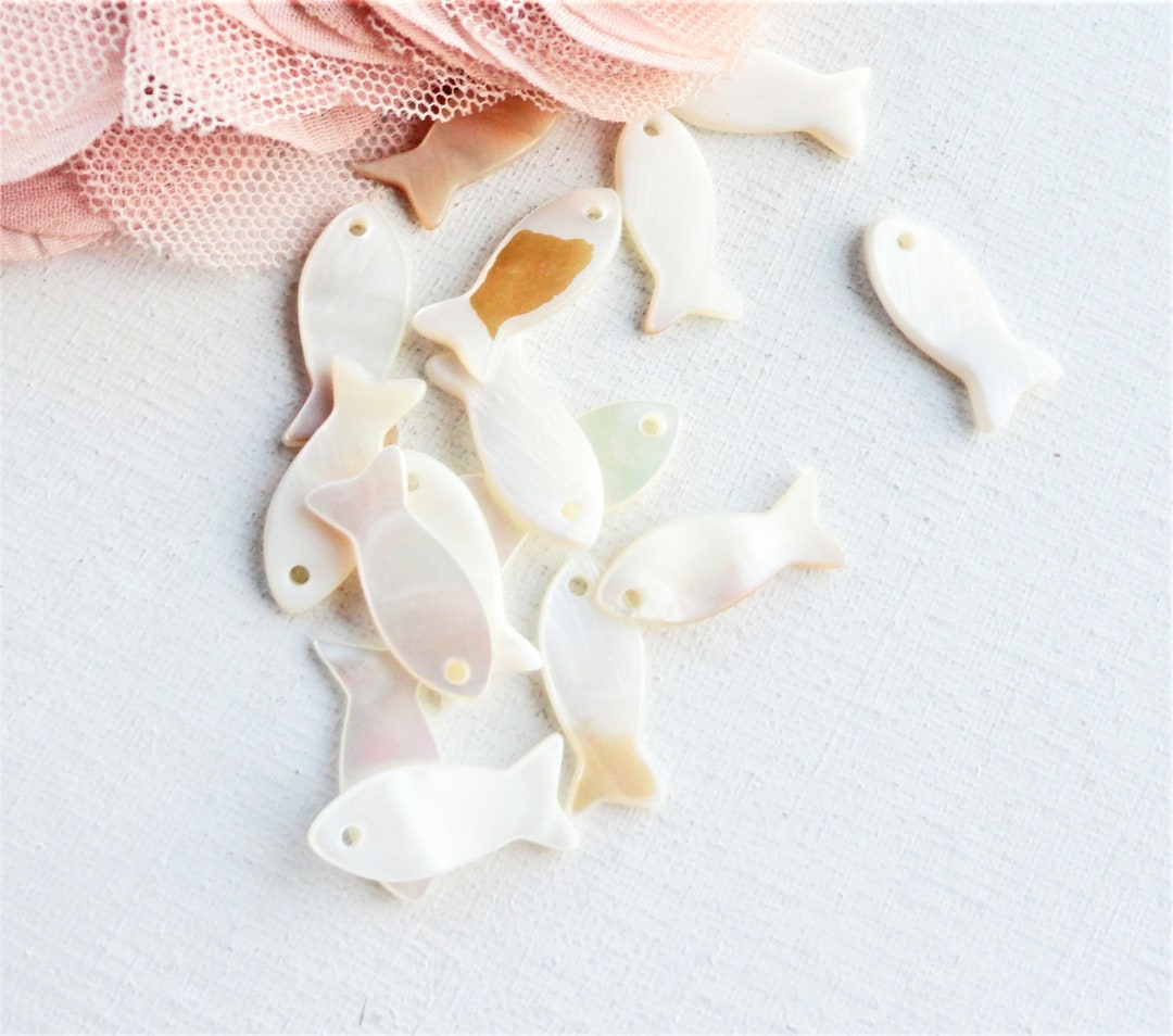 Pearl Mother of Pearl Fish, Shell Pearl, Natural Shell, Mother of Pearl ...