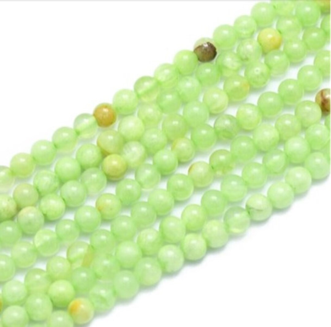 Green Jade Pearl, Frosted Pearl, Natural Jade, Pearl, Stone, Round ...