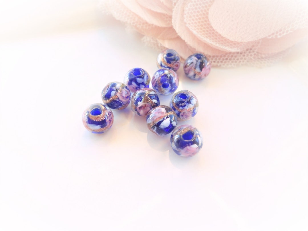 Pearl Glass Spun Pearl Puck Pearl Flower Rose Flower - Etsy