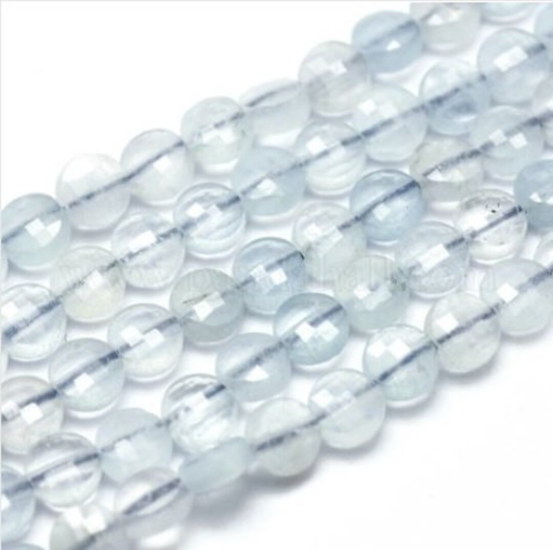 Natural Turquoise, Blue Stone, Puck Pearl, Genuine Hubei, Faceted ...