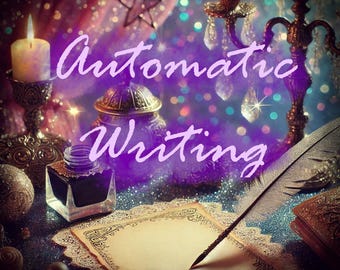 Automatic Writing Journal and Guide - Etsy