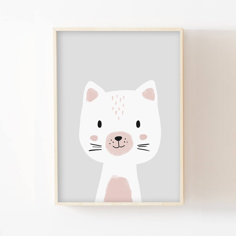 Cat Poster - Etsy