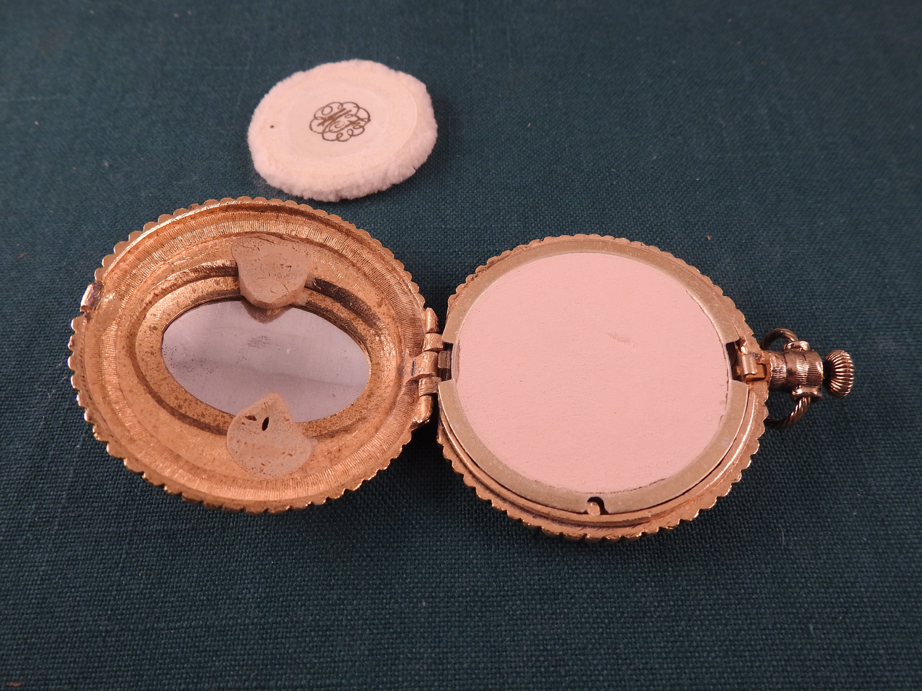 Vintage Max Factor Compact Heirloom Pocket Watch Style - Etsy