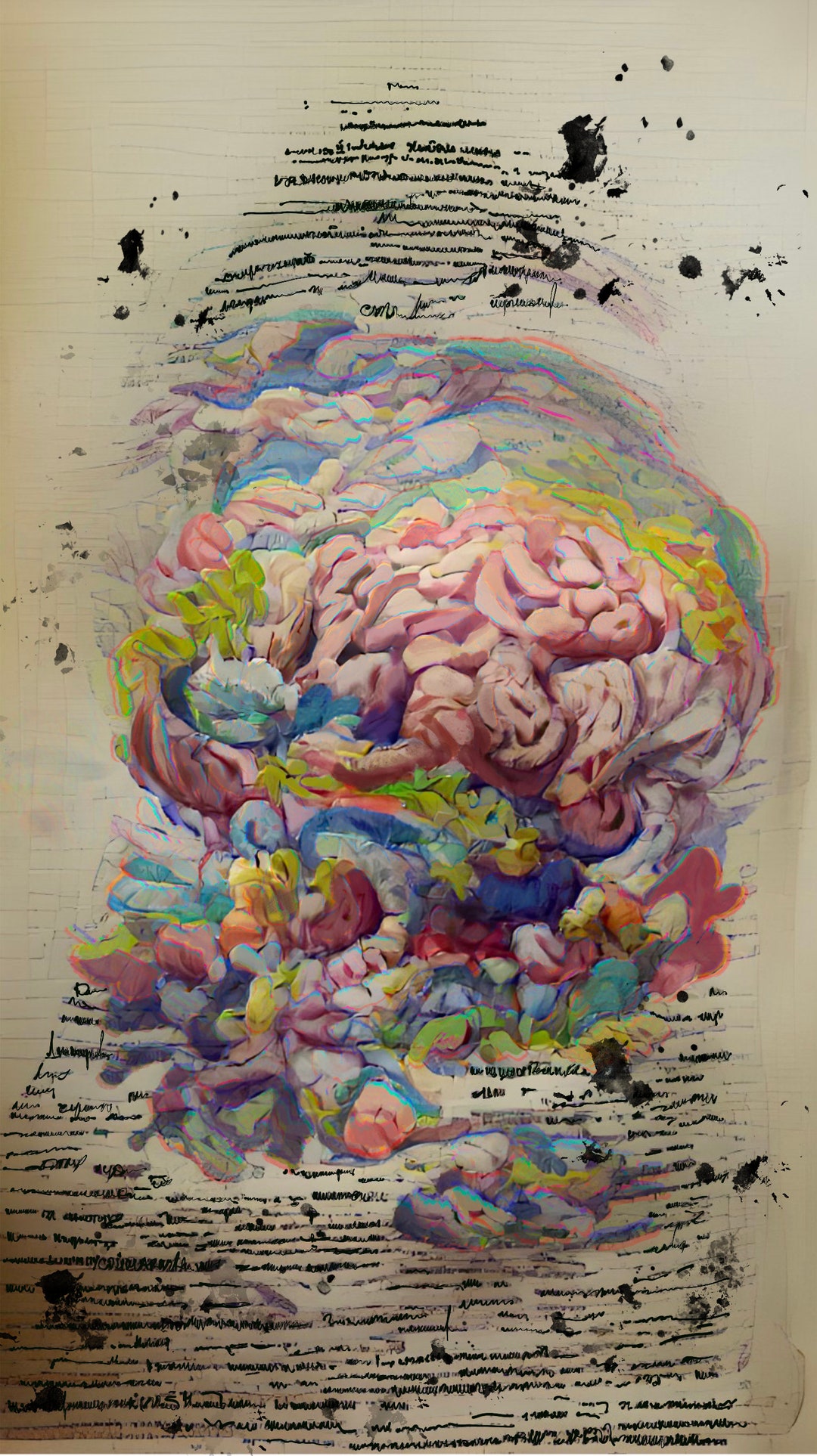 Blossom of Brain by the New Neural Connections Through the Knowledge - Etsy