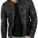Mens Cafe Racer Fashion & Biker Jacket Stylish Real Genuine Hand Made ...