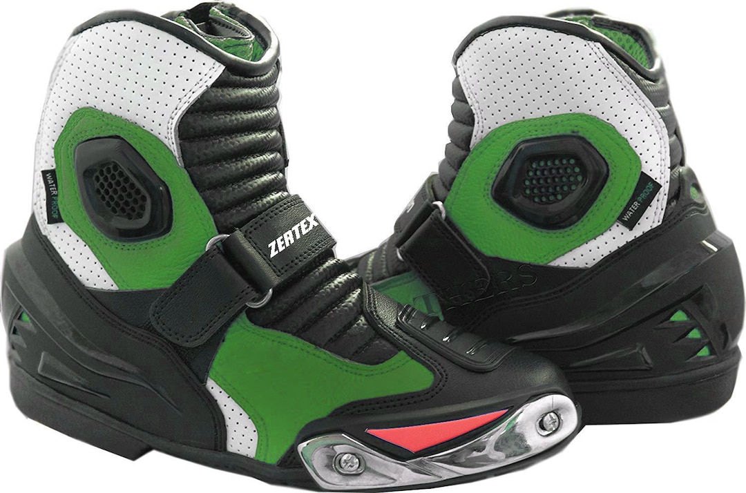 Handmade Motorbike Boots, Custom Made Motorbike Racing Leather Boots ...