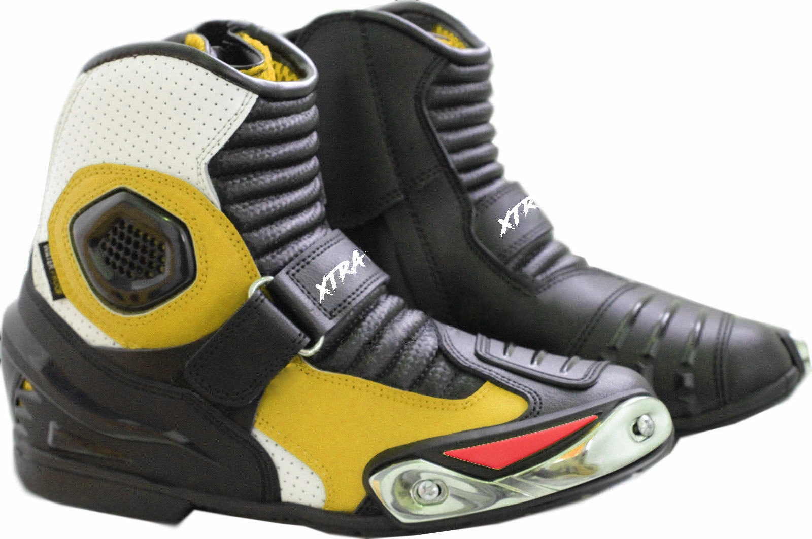 Handmade Motorcycle Boots, Custom Made Motorbike Racing Riding Biker ...