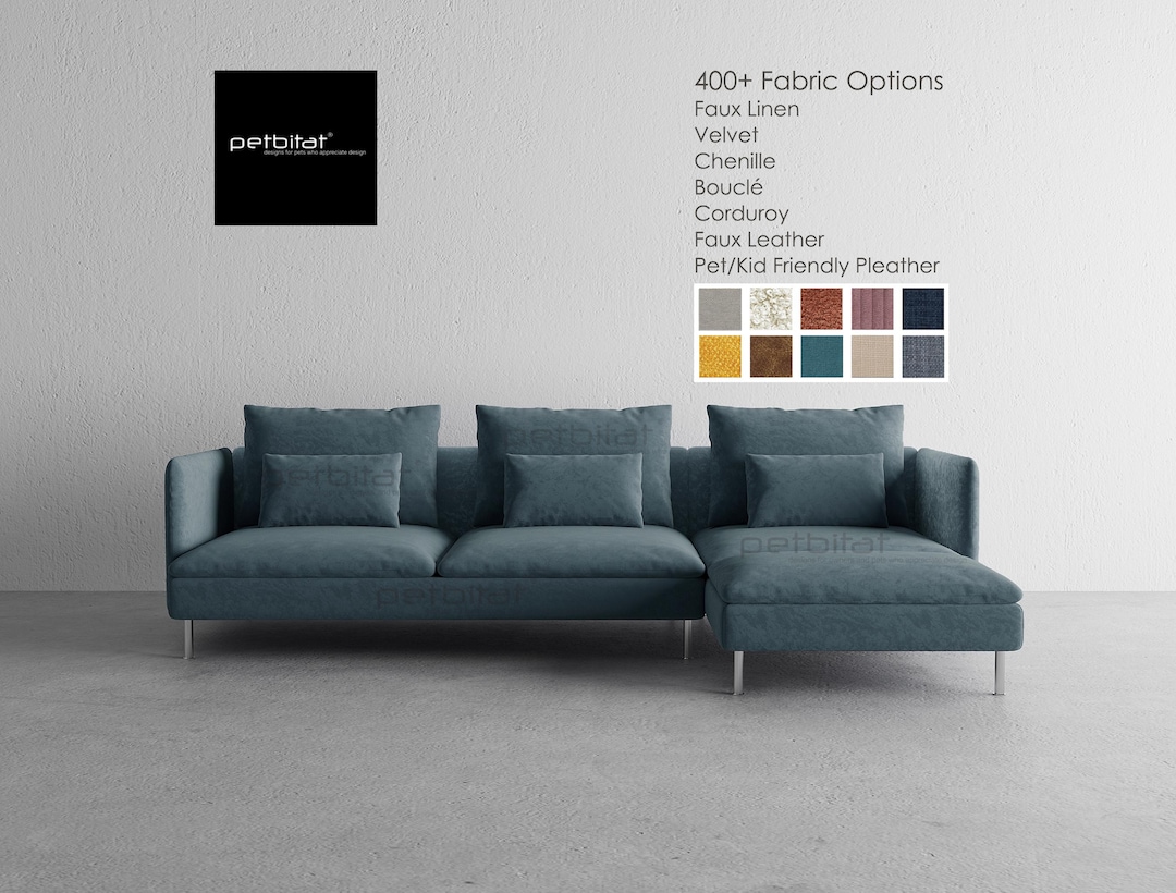 SODERHAMN Cover, Custom Made Covers to Fit Soderhamn 3 Seat Plus Chaise ...