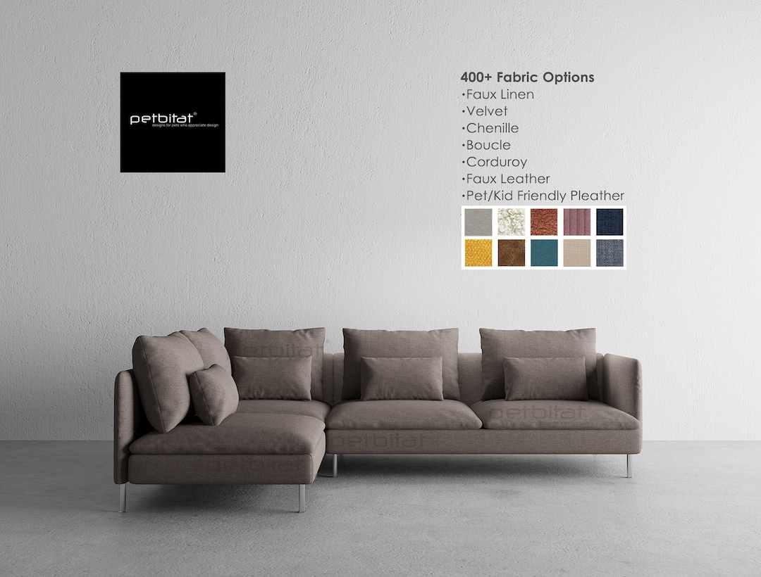 SODERHAMN Cover, Custom Covers to Fit SODERHAMN Corner Sofa 4-seat With ...