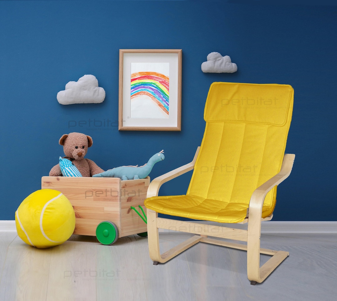 Children Poang Cover, Children Poang Chair Cover, Kids Poang Slipcover ...