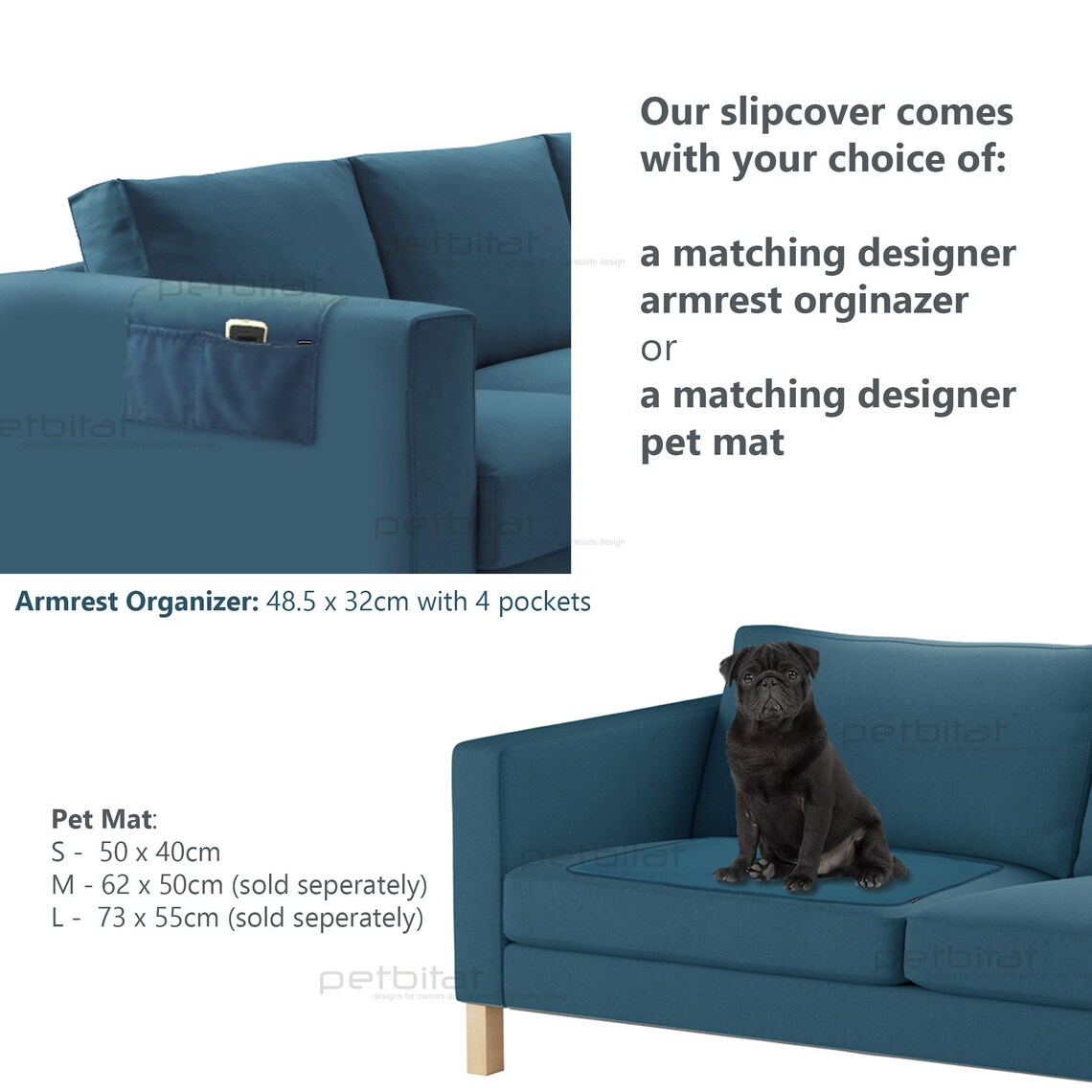 HARLANDA Sofa Series Covers, Custom Made Cover to Fit Harlanda ...