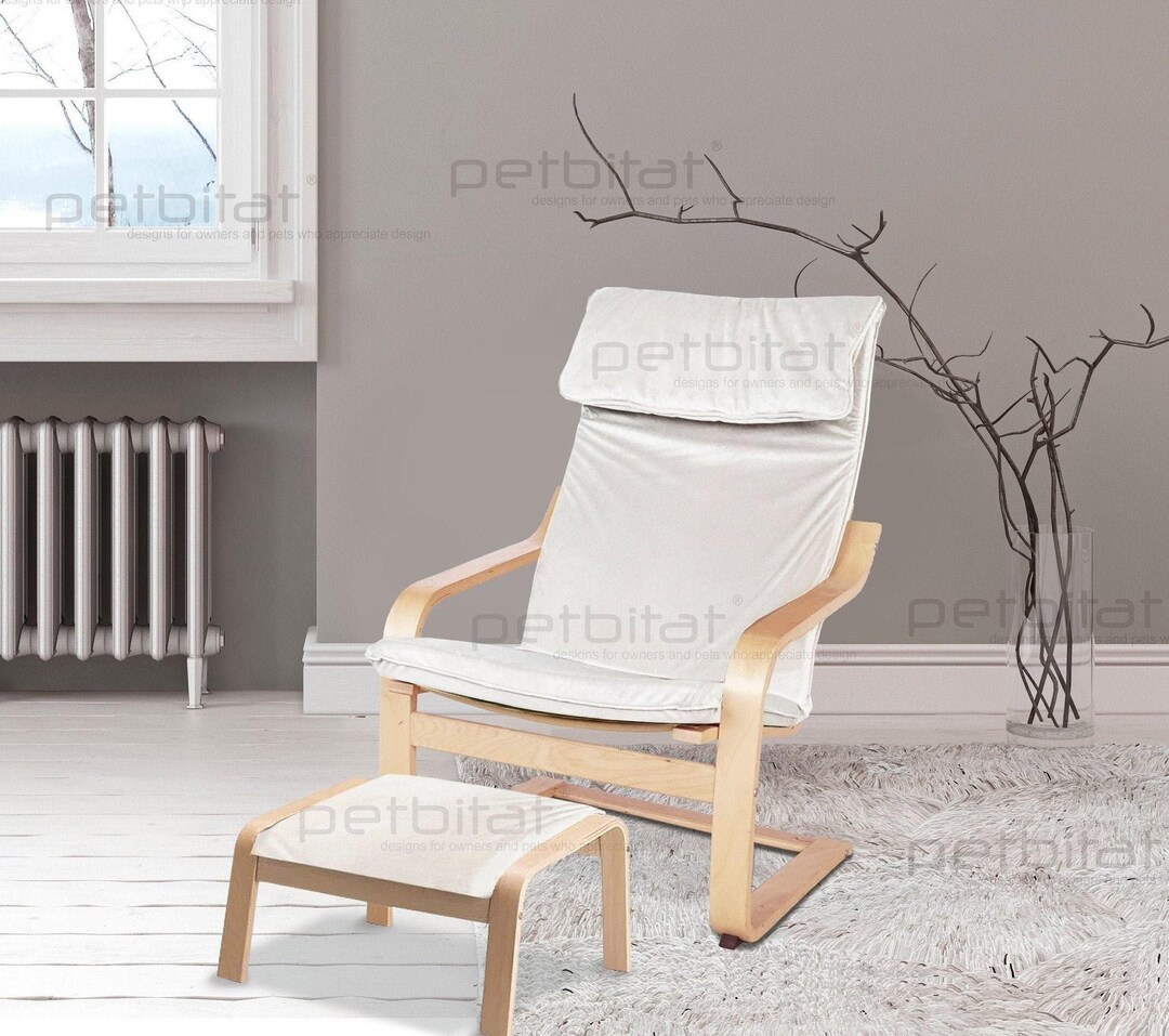 Poang Cover, Poang Armchair Cover, Custom Slipcover, Poang Ottoman ...