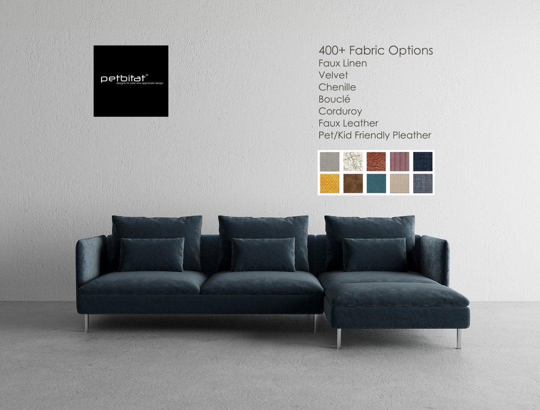 SODERHAMN Cover, Custom Made Covers to Fit Soderhamn 3 Seat Plus Chaise ...