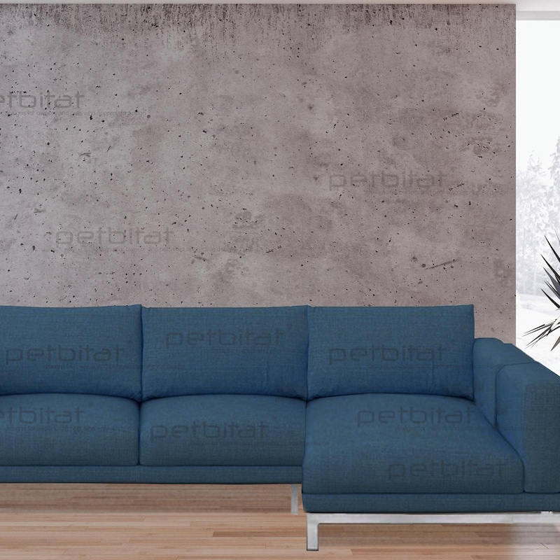 Sofa Seat Cover Blue - Etsy