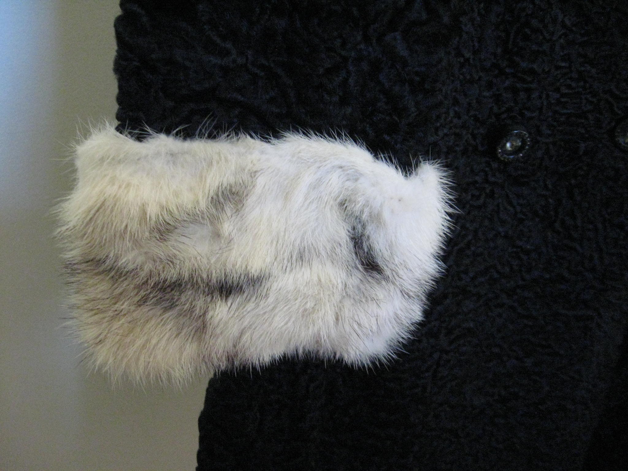 Black Persian Lamb Coat With Mink Collar and Sleeve Cuffs, Petite - Etsy