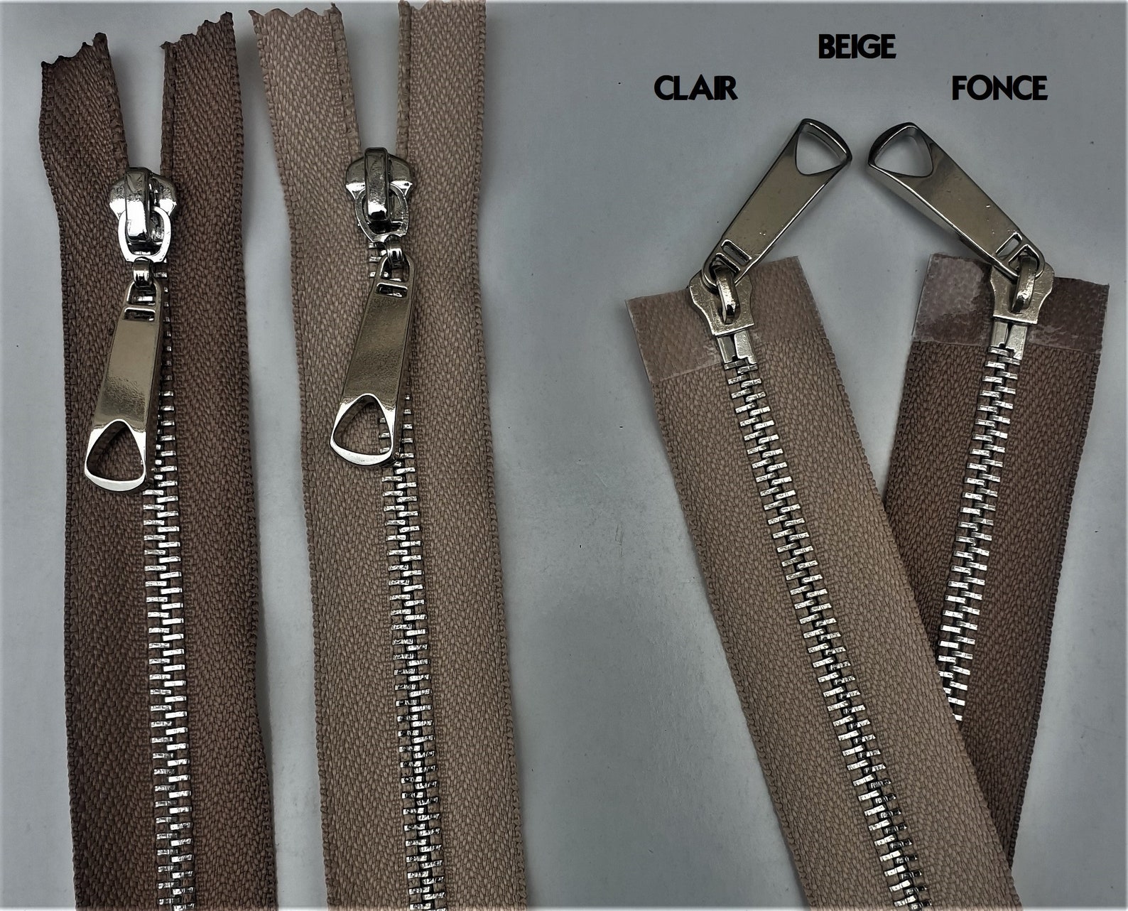 Two Ways Open End Zipper Tailored - Etsy