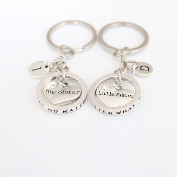 Sister Key Chain - Etsy