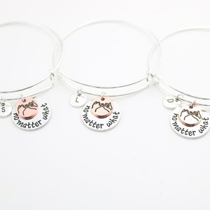 4 Best Friend Gifts, Four Matching Bracelets, Long Distance Gift, Four ...