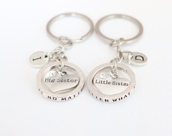 Big Sister Little Sister Keychains Puzzle Piece Keychains - Etsy