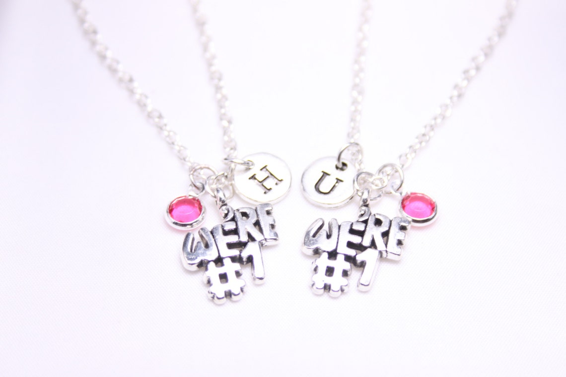 Matching Gift for Best Friends Best Friend Necklace Set of 2 | Etsy