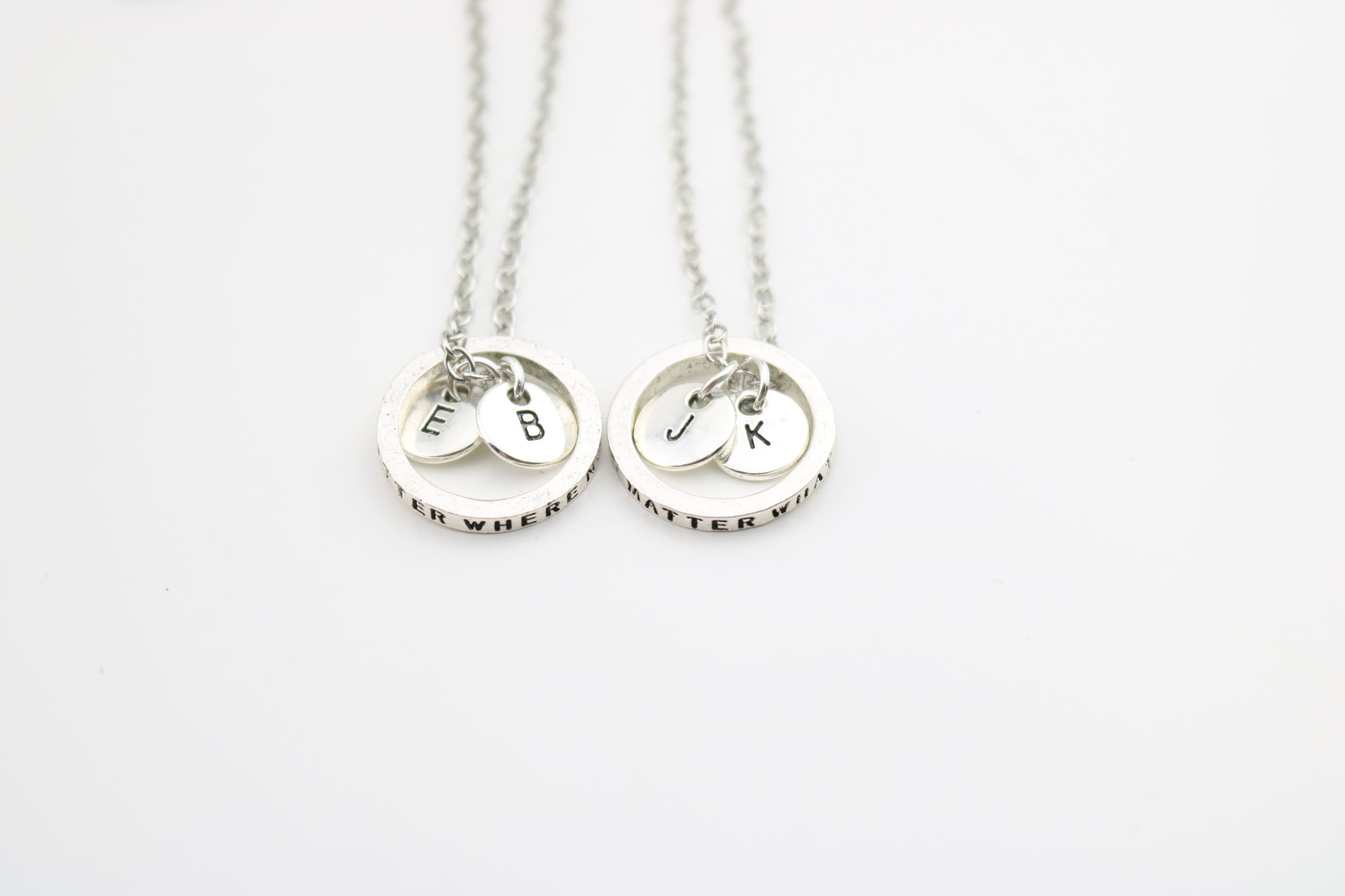 2 Sister Necklaces Two Sister Gifts Big Little Sister | Etsy