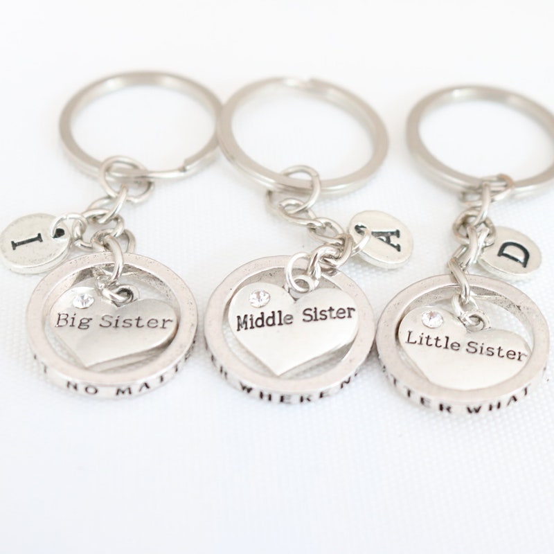 Sister Keyring 3 - Etsy