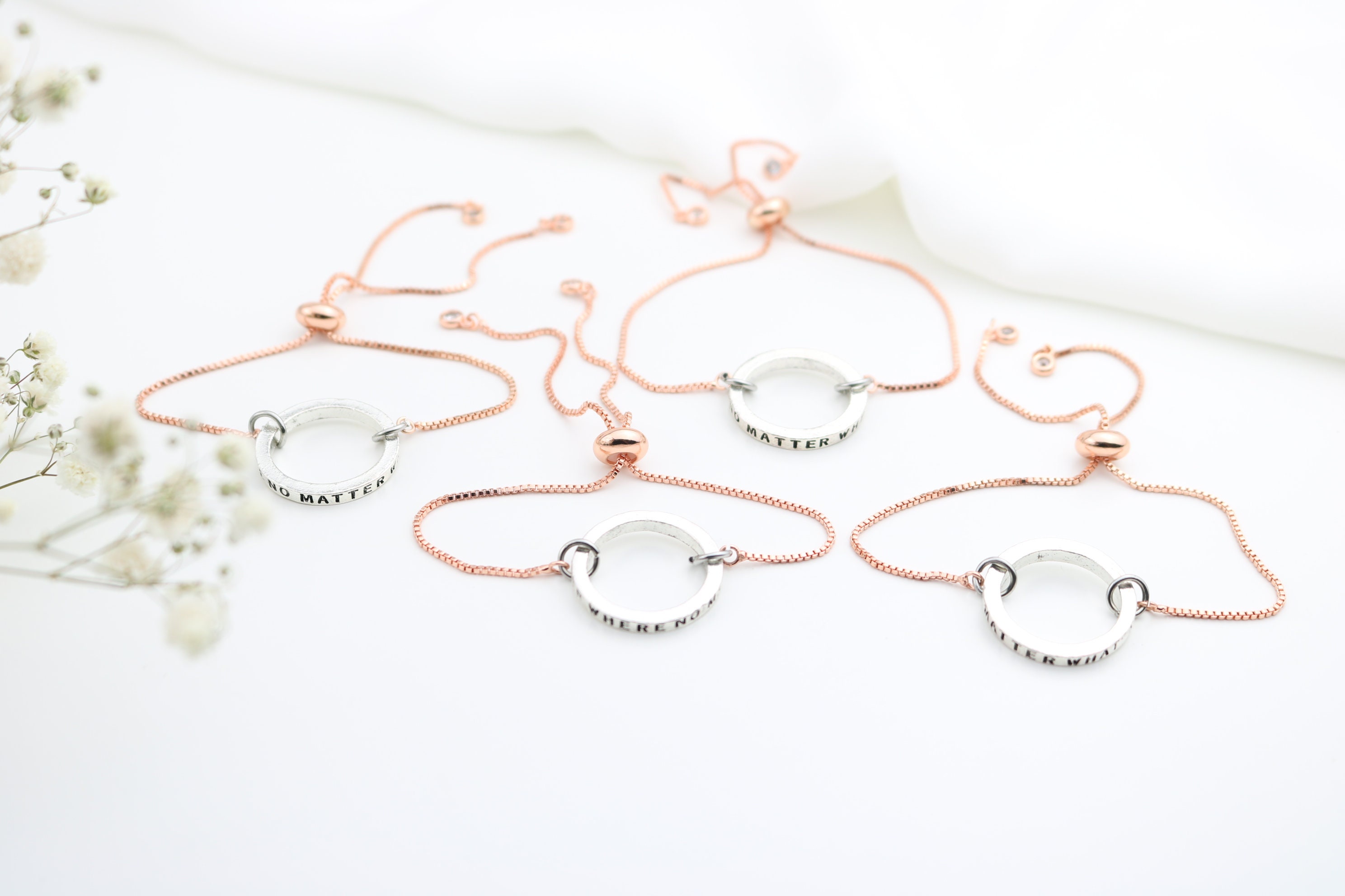 4 Best Friend Gifts Multicolor Friendship Chain Set of 4 - Etsy