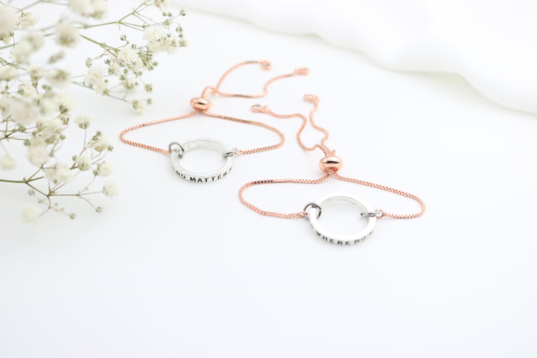 2 Best Friends Gifts, Friendship Set of 2, BFF for Two, Matching Copper ...