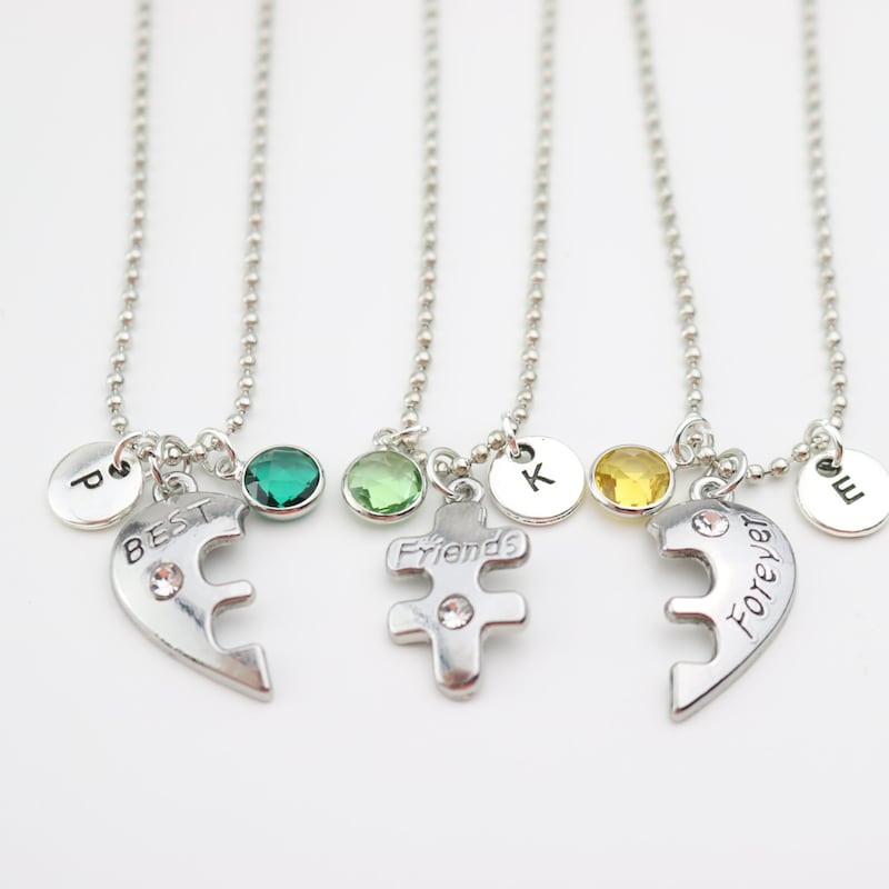 3 Best Friend Necklace - Etsy