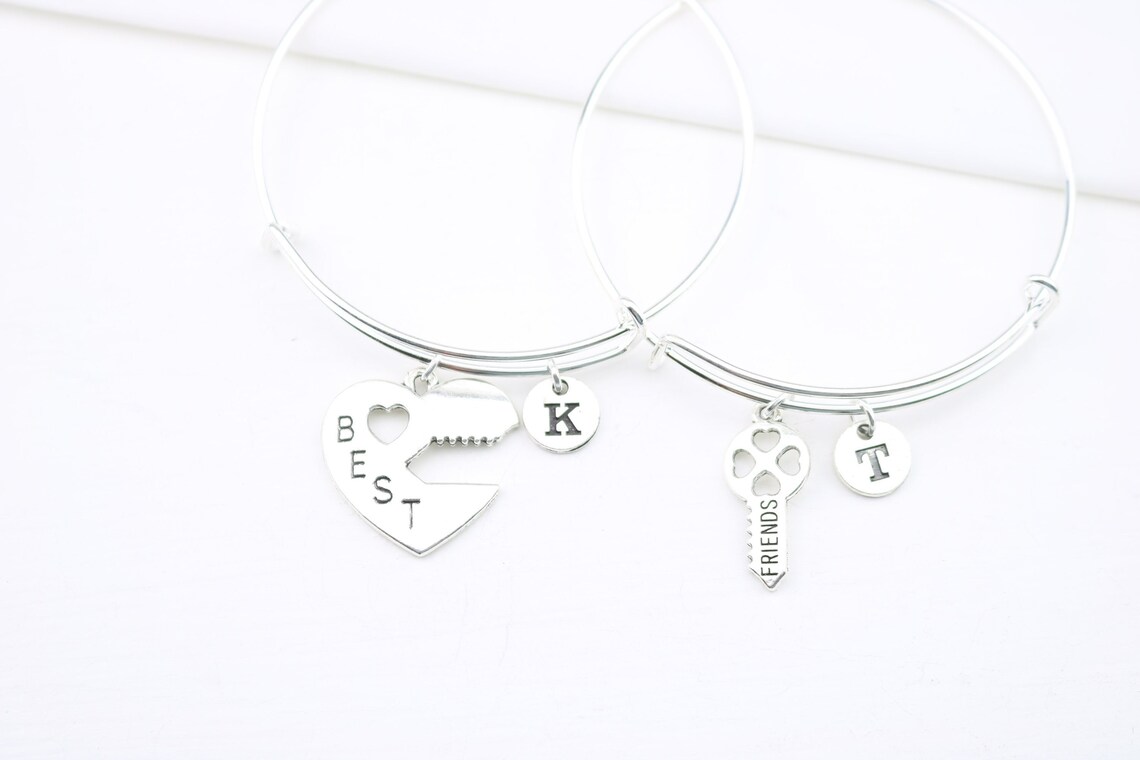Best Friend Bracelet Set of 2 Matching for 2 Friends BFF | Etsy