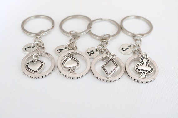 4 Best Friend Gift Playing Cards Matching Set for 4 Four - Etsy