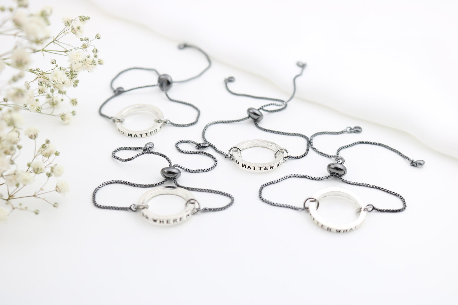 4 Best Friend Gifts Multicolor Friendship Chain Set of 4 - Etsy