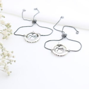 Matching Friendship Bracelets for 2 3 4 5 Best Friends, Unique Jewelry ...