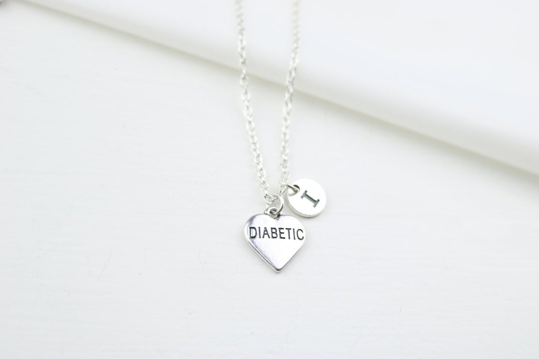 Diabetes Necklace, Diabetes Awareness, Diabetes Jewelry for Men, Low ...