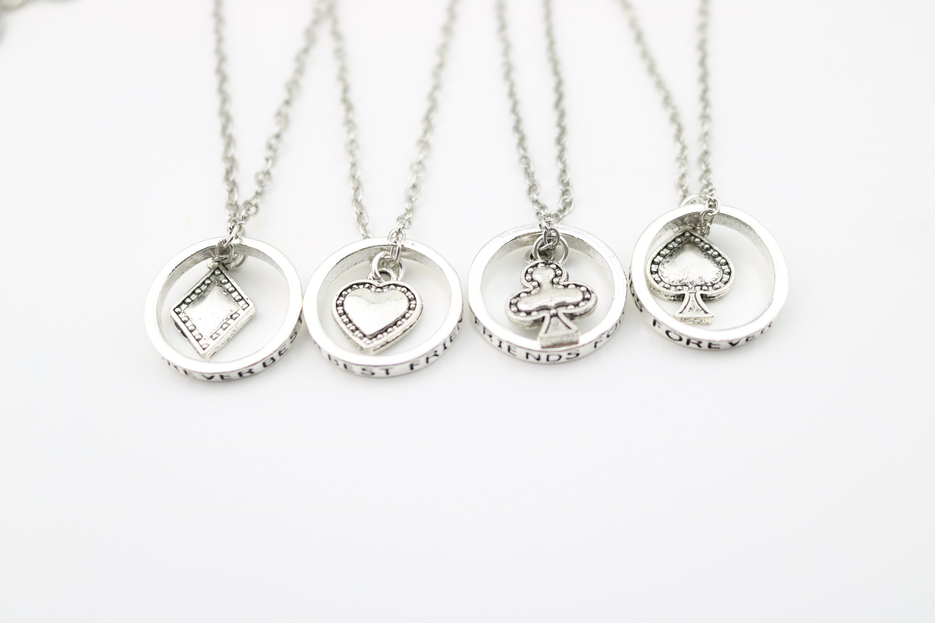 4 Best Friends Forever Necklaces