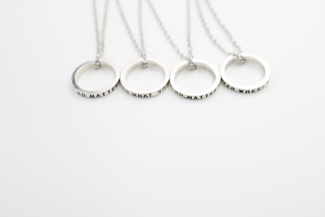Four Unique Gifts for Friends, 4 Best Friend Necklaces, Ring Jewelry ...