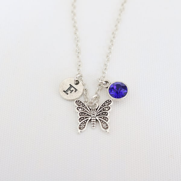 Butterfly Necklace - Etsy