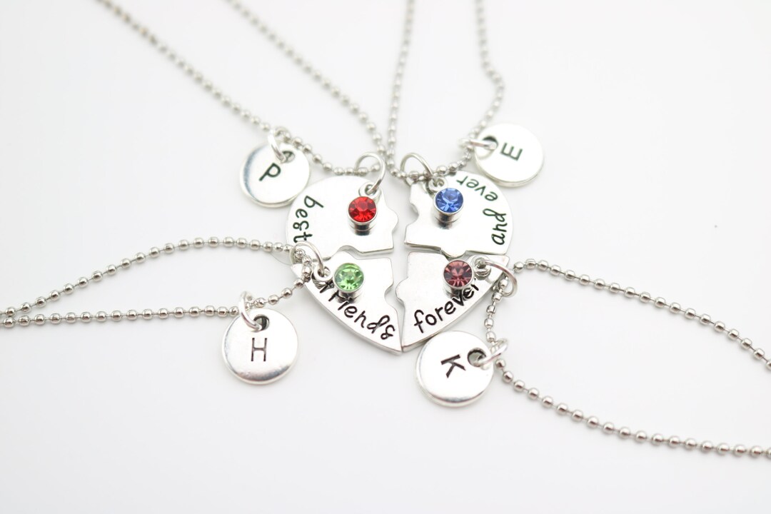 4 Best Friend Gifts, Best Friends Forever and Ever, Four Friend ...