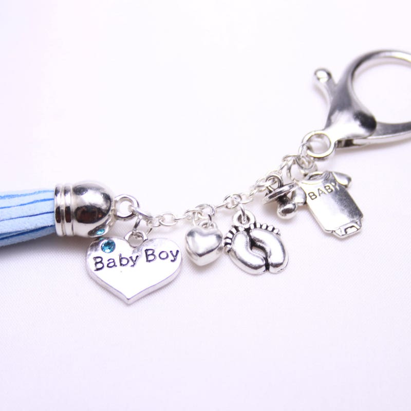 Baby Shower Keychain - Etsy